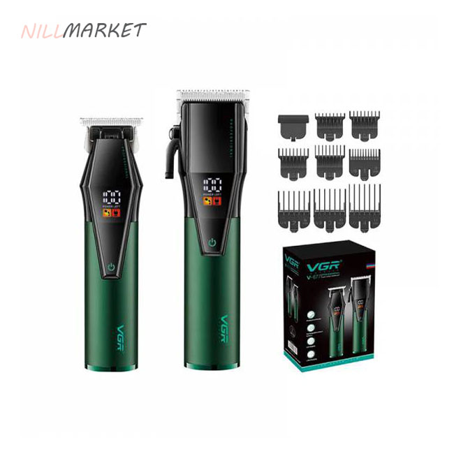 ست ماشین اصلاح وی جی ار VGR V-677 - فروشگاه نیل مارکت